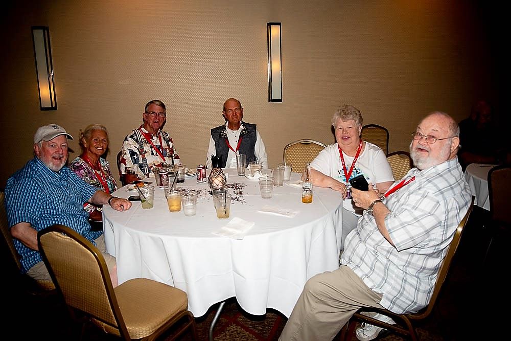 L-R: Michael Kelley (66), Janine Nelson, Craig Nelson (64), Ken Fulcher ...